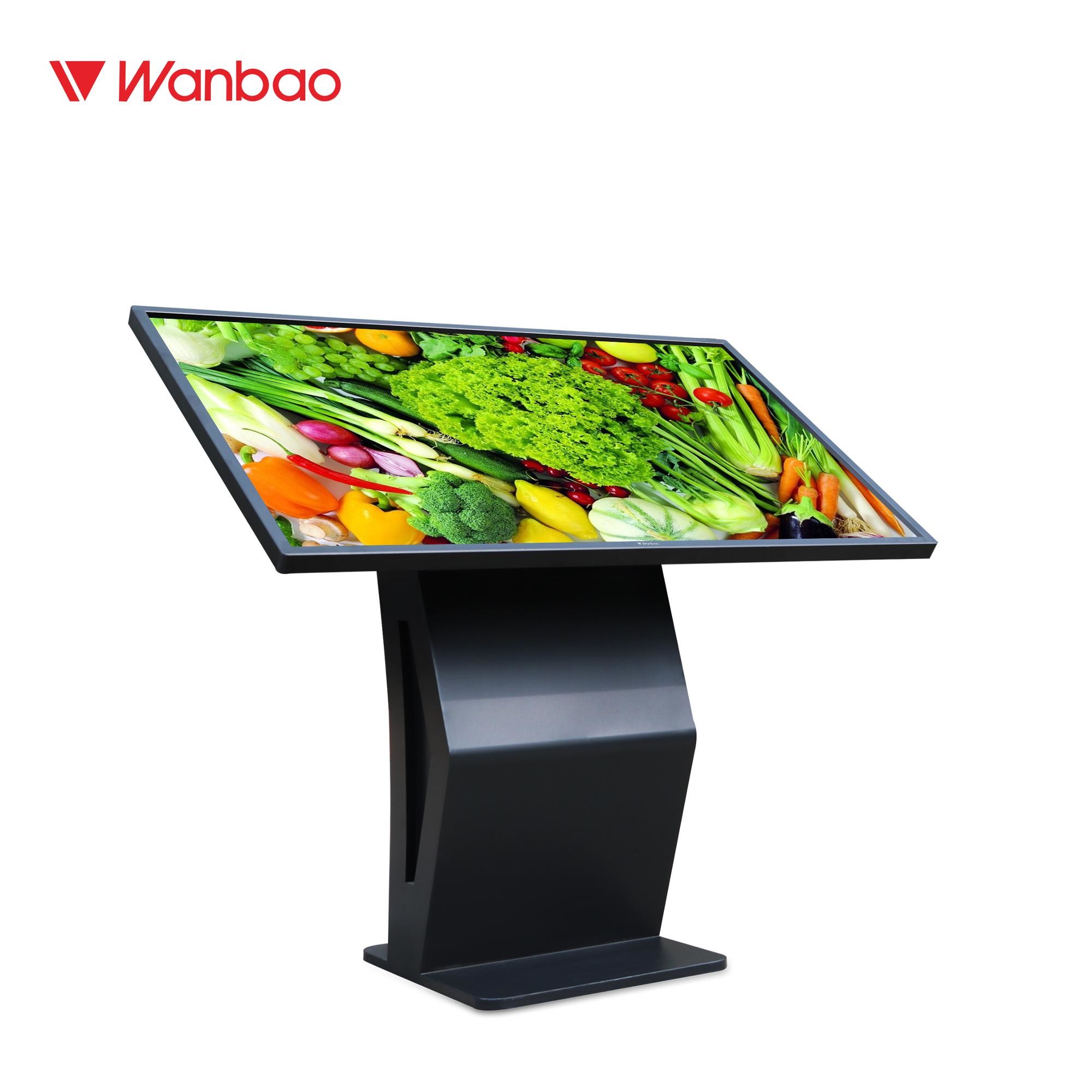 43 inch Kiosk Touch All In One Inquiry Machine LED Display For Shopping ...