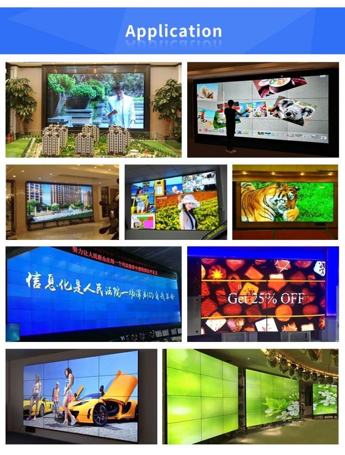 Advertising Digital LCD Splicing Screen User Dooh Split Screen Display
